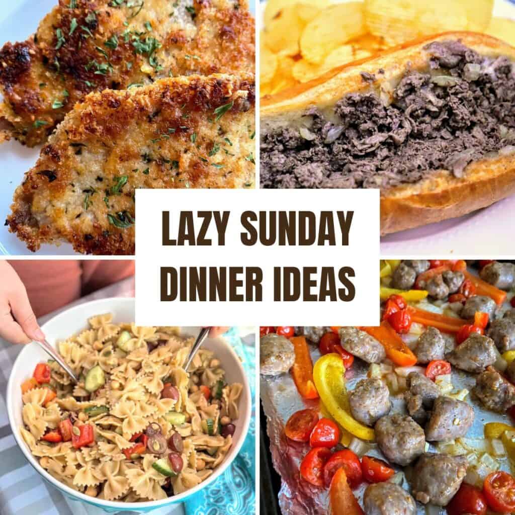One Pan Lazy Sunday Dinner Ideas - Platein28
