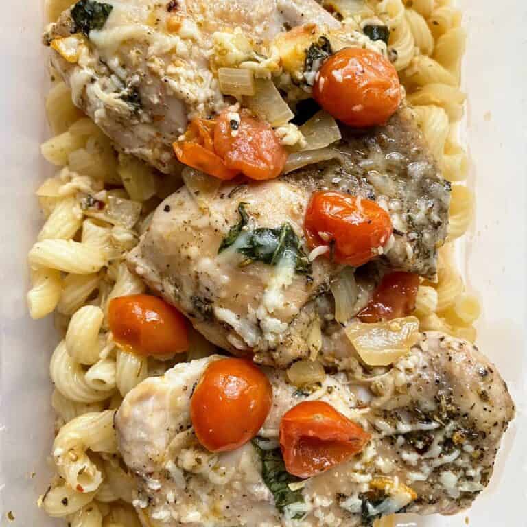 One Pan Chicken Pomodoro with Chicken Thighs - Platein28