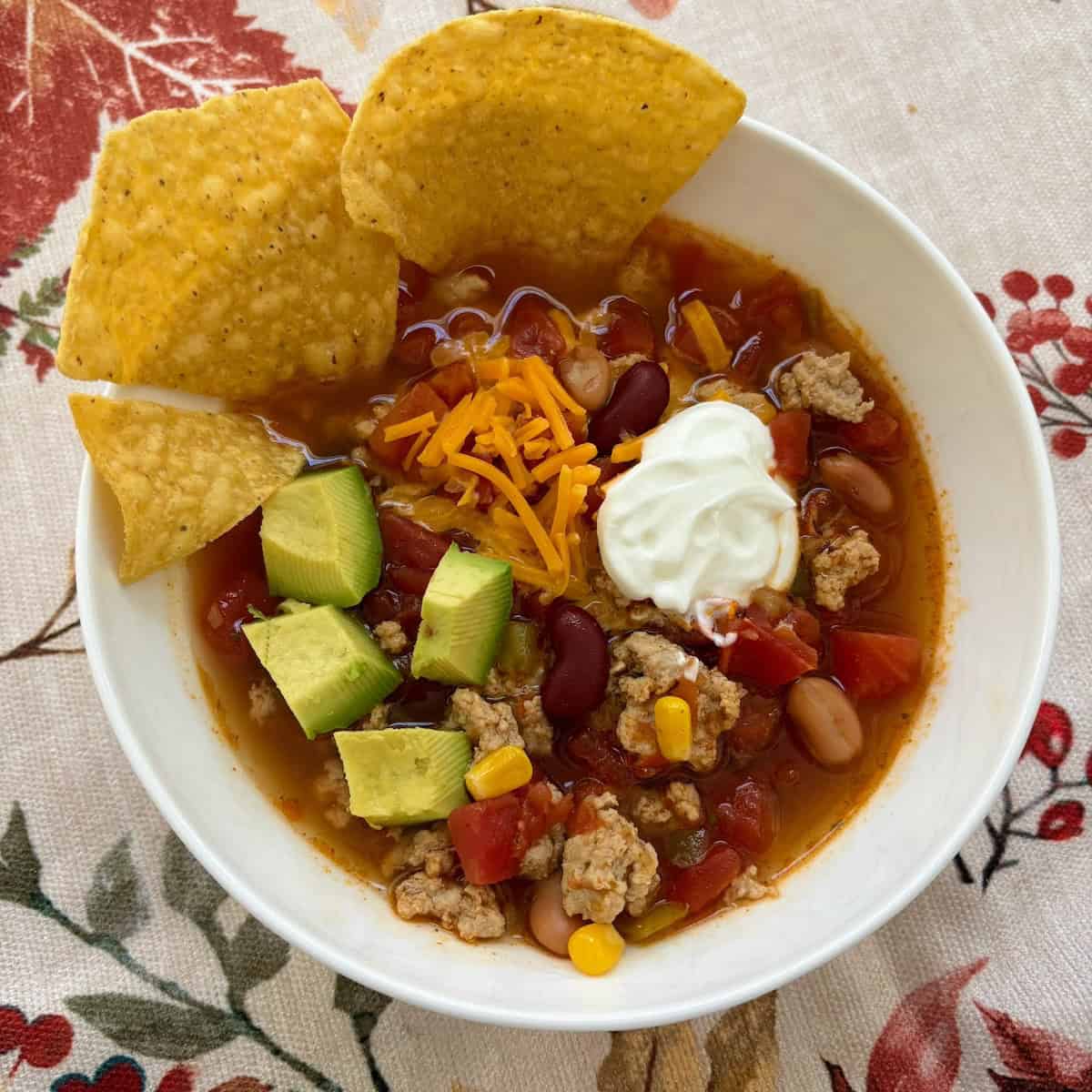 20-Minute Taco Soup with Dry Ranch Dressing - Platein28