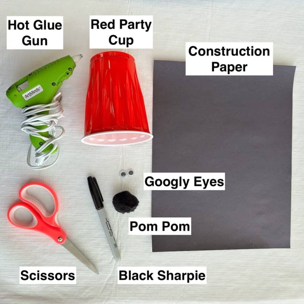 Easy Ladybug Craft for Kids (Plastic Cup) - Platein28